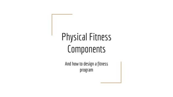 Fitt principle | PPTX | Fitness and Exercise | Healthy Living