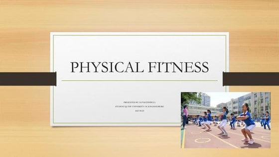 PHYSICAL EDUCATION (Exercise for Fitness) | PPTX