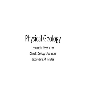 Physical Geology (Igneous rocks and its types).pptx