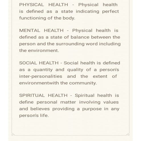 HEALTH AND DISEASE | PDF