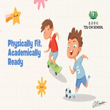 Physically Fit, Academically Ready - Tzu Chi | PDF