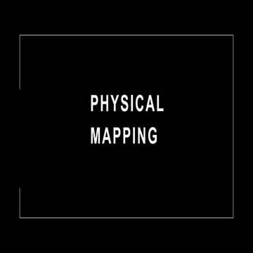 physical mapping- restriction map, STS map, EST map | PPTX