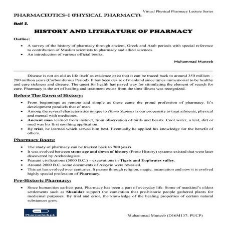 Physical Pharmacy Lecture 2 | PDF