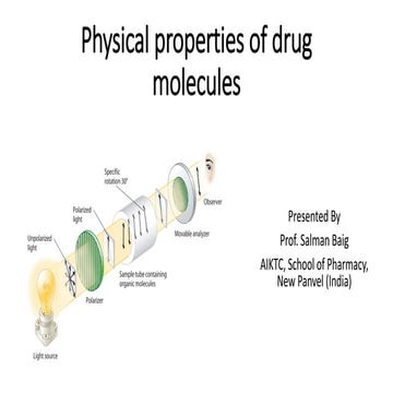 Physical properties of drug molecules sb | PDF