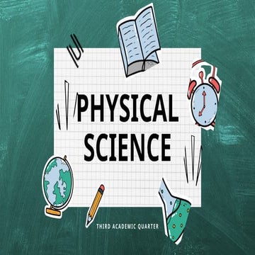PHYSICAL SCIENCEs PHYSICAL SCIENCEs.pptx