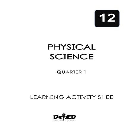 Physical science (1) | PDF