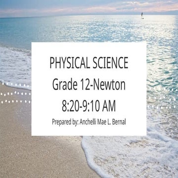 PHYSICAL SCIENCE Material Match Up Activity.pptx