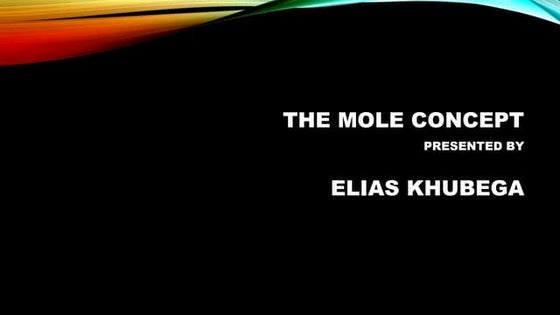 Moles and molar mass | PPTX | Chemistry | Science