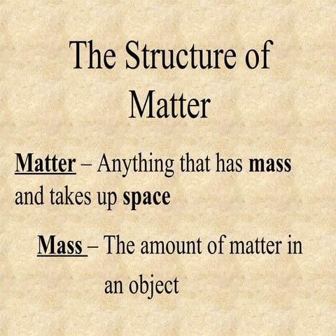 Physical science structure_and_properties_of_matter | PPT