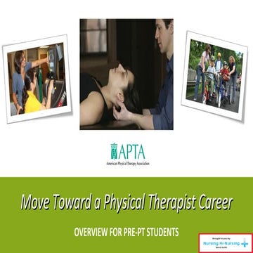 Physical therapist career | PPT