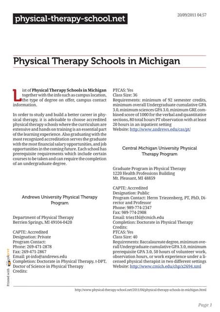 Pre-Physical Therapy Club September Newsletter | PDF