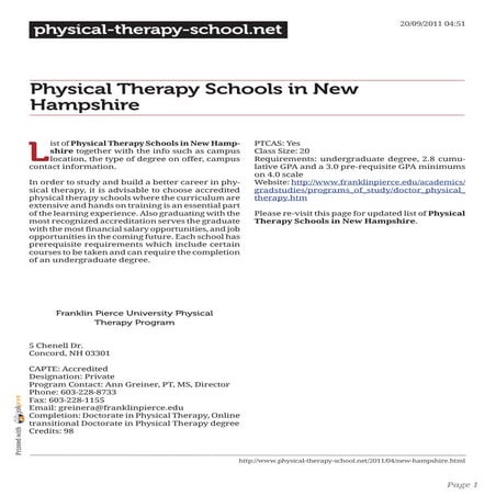 Exploring Academic Excellence in Physiotherapy | PDF