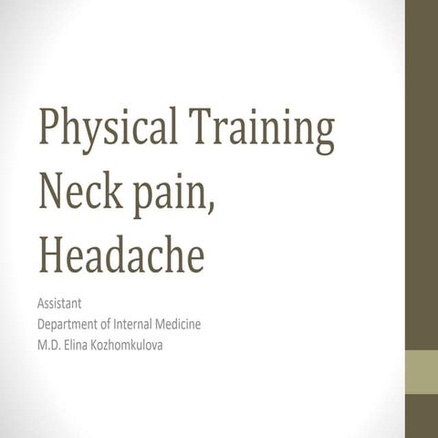 Physical Training neck, headache.pptx
