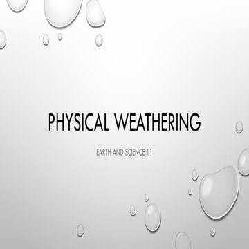 PHYSICAL WEATHERING AND ITS SIGNIFICANCE.pptx