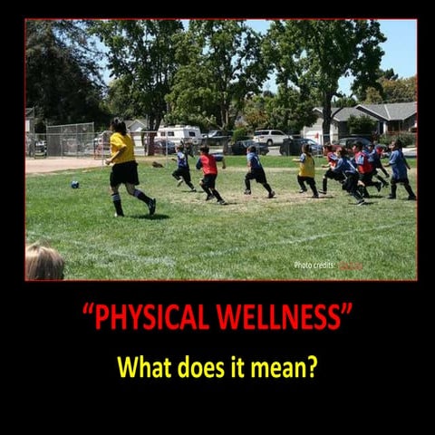 Physical Wellness Powerpoint | PPTX
