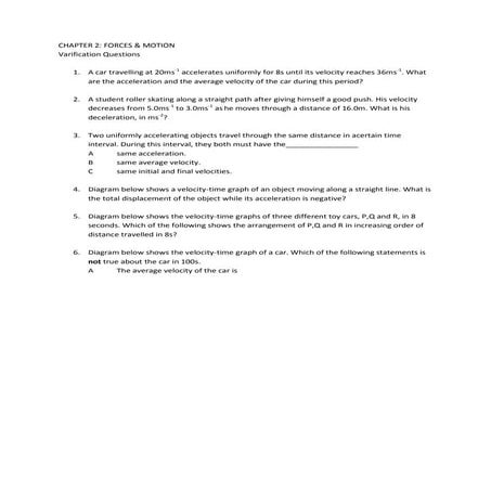 Physic F4 Chapter 2 | DOCX