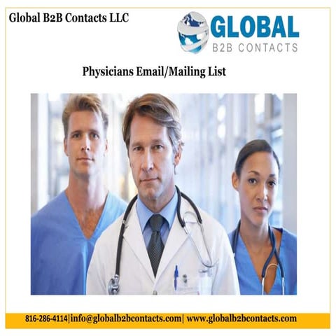 Physicians email and mailing list | PPTX