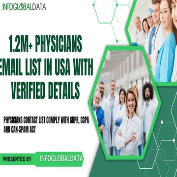 Unlock Your Marketing Potential With Physicians Contact Lists | PDF
