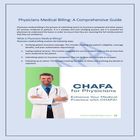 What Is Medical Billing, Process and Management Explained.pptx