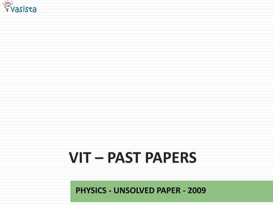 O level physics formula sheet | PDF