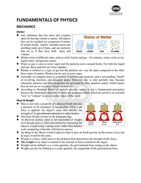 Physics form 4 (definition) | DOCX | Physics | Science