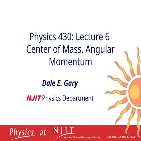 Basic Concept of physics430_lecture06.ppt