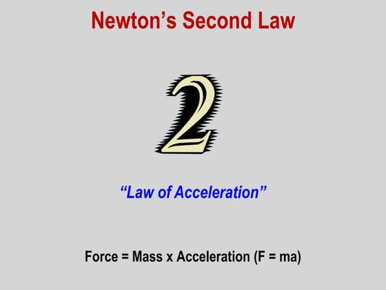 newtons second law of motion.ppt and pdf | PPT | Physics | Science