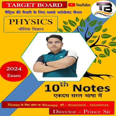 Physics Chapter - 1 (Notes) प्रकाश का परावर्तन .pdf