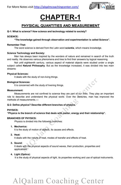 Quantitative aspects of chemical change - grade 10 | ODP