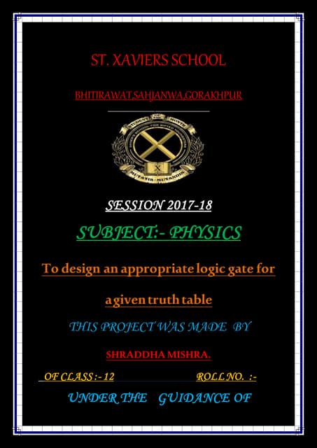 Major project synopsis format | DOC