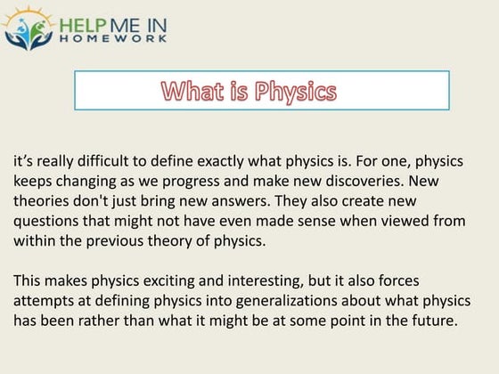 Physics is the basic physical science.pptx