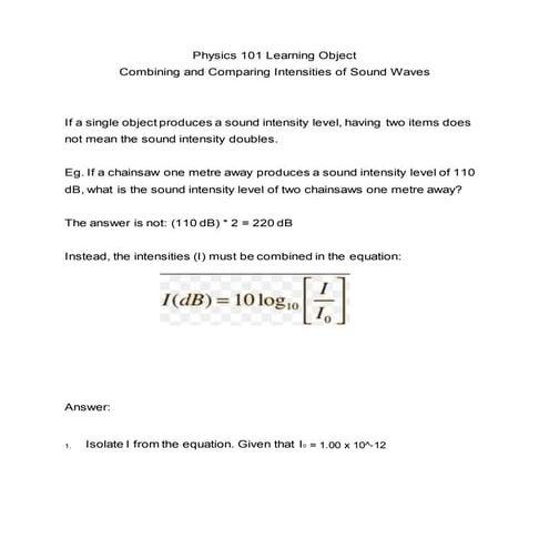 Physics LO 2 | PDF