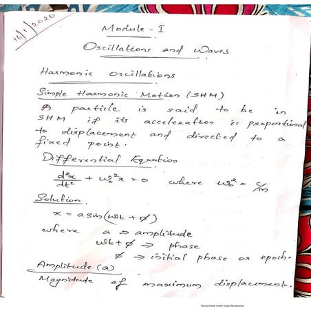 Physics module 1 | PDF