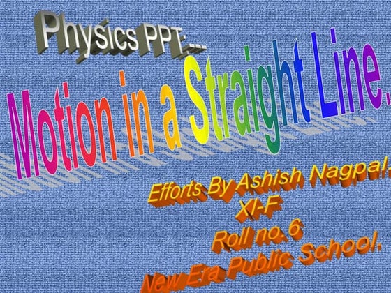 3 equation of motion | PPT | Physics | Science