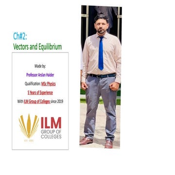 Inter Part 1 Physics Chapter 2 Prof Arslan Haider.pptx