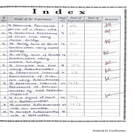 Physics Practical File With Readings Class 12 Cbse Pdf