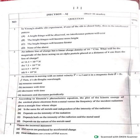 physics pre board 2 KV (1).pdf very useful | PDF