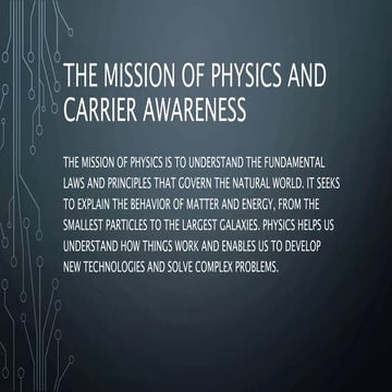 physics project about mission of physics.pptx