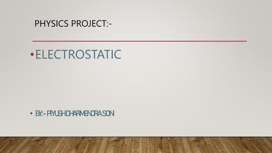 Van de Graaff generator by ahmad zahid | PPTX | Physics | Science