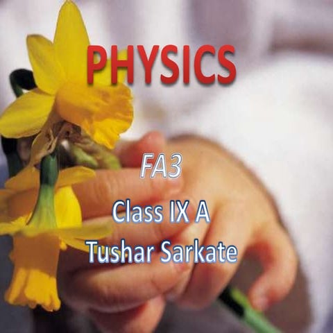 Physics sound | PPTX