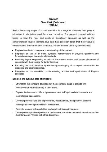 Most Essential Learning Competencies (MELC) in Senior High School (STEM) General Physics | PDF ...