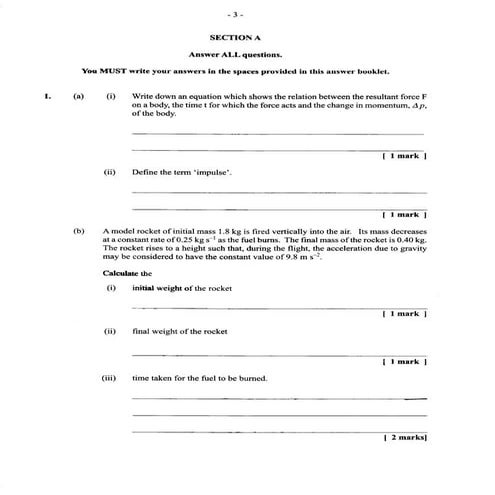 CAPE Physics 2009 U1 P2 | PDF