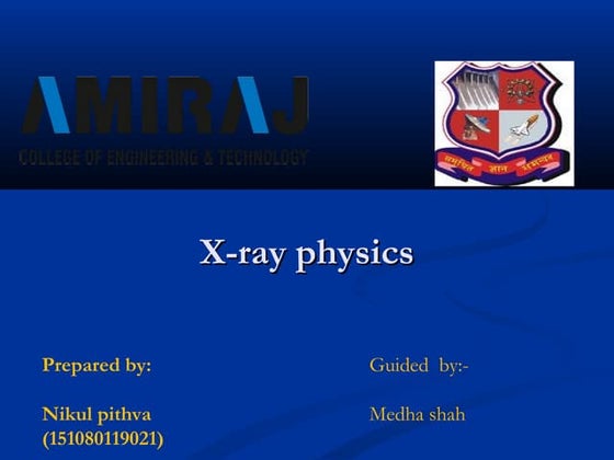 1lab xray and xray tube | PPT