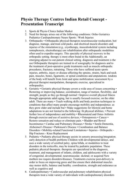 Introduction to physiotherapy | PPTX