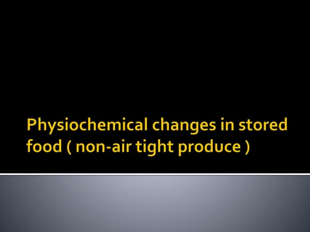 Enzymatic browning in foods | PPTX