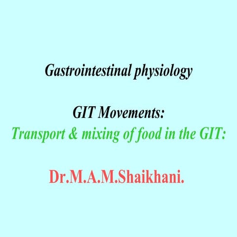 Physio git 3 4. | PPT