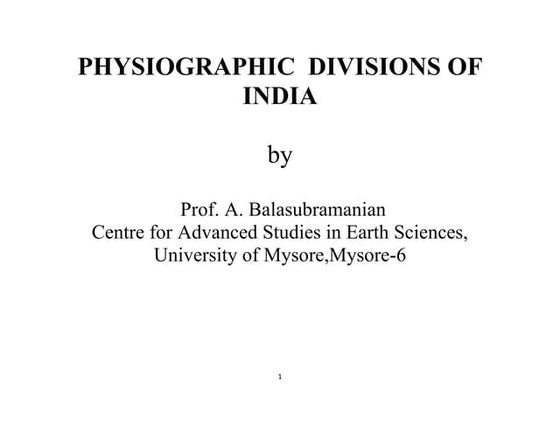 Major landforms of india project for standard 3 students | DOCX