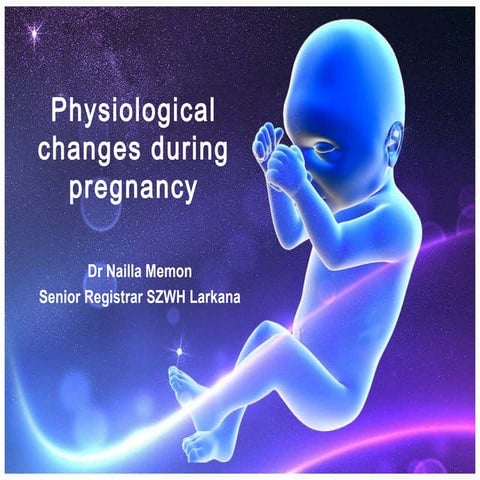 Physiological changes during pregnancy | PPT