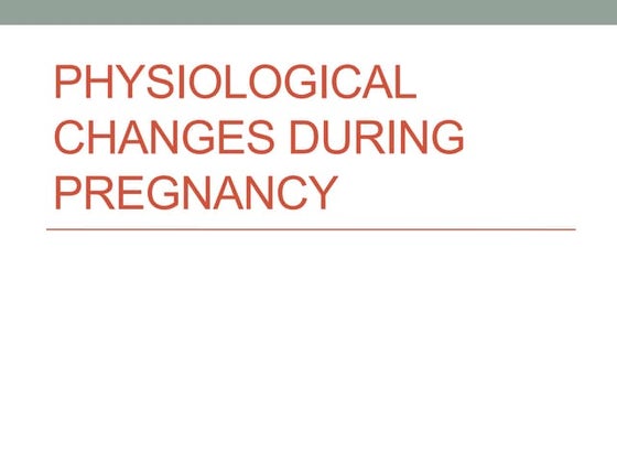 physiological changes during pregancy.pptx