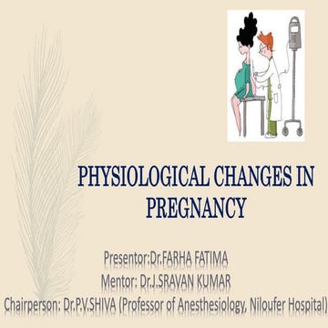 Physiological changes in pregnancy.pptx | Pregnancy | Reproductive Health